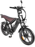 Ouxi GT20 - Fatbike - Zwart - 720Wh | bol
