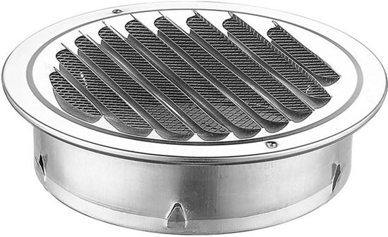 Ronde RVS Ventilatie Rooster voor Afzuigkap en Ventilator | bol