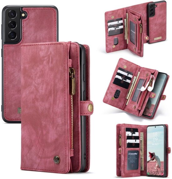 CaseMe 008 Book Case en Back Cover Geschikt voor Samsung Galaxy S21 FE ...