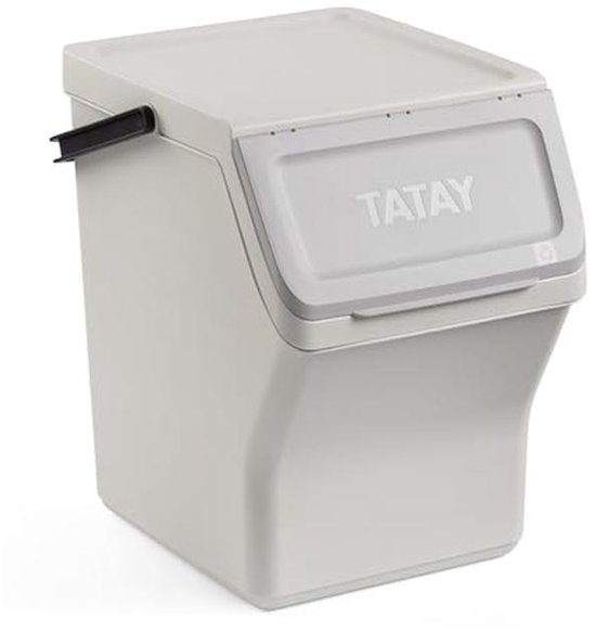Recycling Bin Easy Waste 20L - Modular Stackable Design with Lid ...