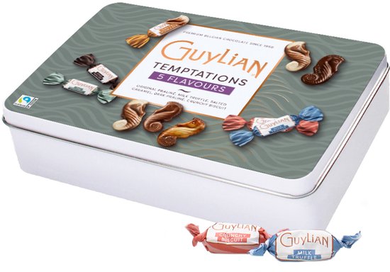 Guylian Chocolate Temptations Mix in collection box - 370g | bol
