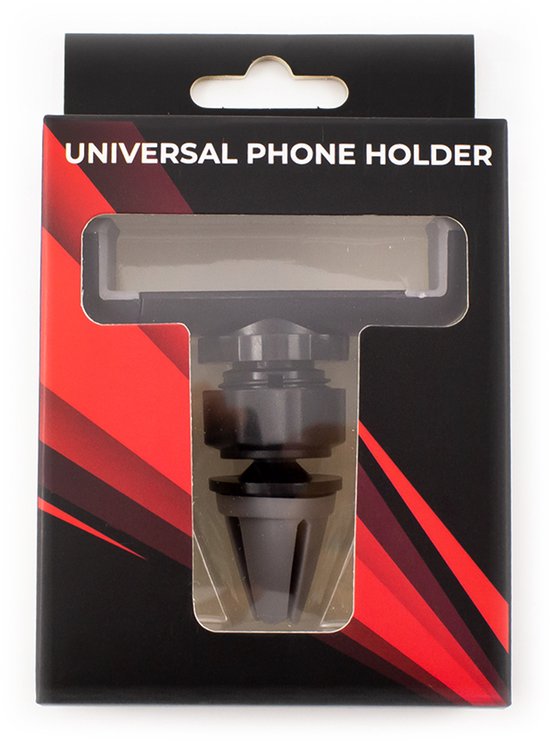 Telefoonhouder auto - Ventilatierooster - 360° draaibaar - Veerklem met ...