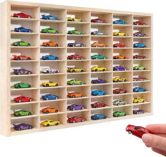 Houten Verzameldisplay - Miniatuurkast Vitrine - Verzamelobjecten Tonen ...