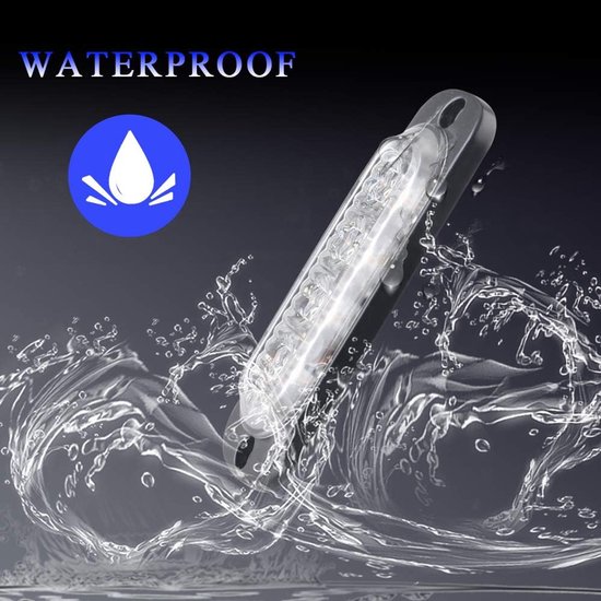 Stroboscoop noodwaarschuwingslicht, knipperend waarschuwingslicht voor ...