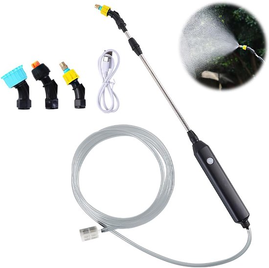 Elektrische tuinsproeier, daksproeier, telescopische sproeier met 3 ...