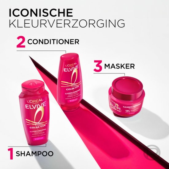 L'Oréal Elvive Color Vive Shampoo 250 ml - Voordeelverpakking - 6 stuks ...