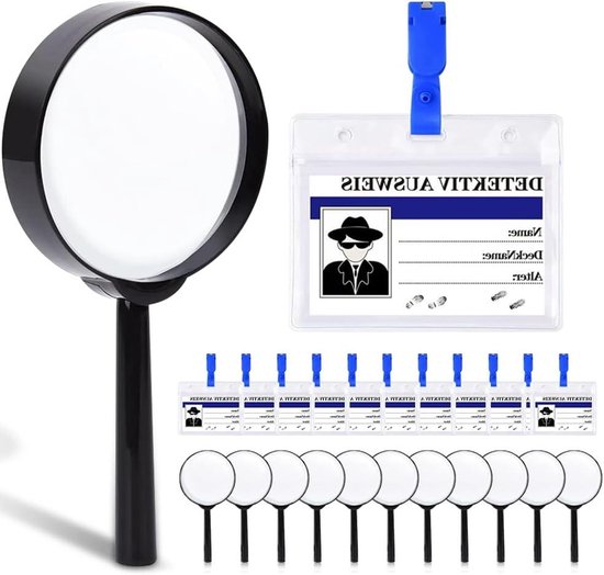 Detective Set voor Kinderen - Vergrootglas en Detective ...