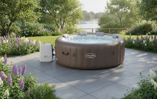 Luxury HydroSpa 6-Persoons Outdoor Whirlpool – Energiezuinige Lay-Z-SPA ...