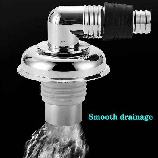 Afvoergarnituur Wasmachine - Slang Aansluiting - Waterafvoer - 90 ...