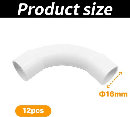 Elektrische Buis 16mm PVC - Witte Holle Buis voor Kabelinstallatie ...