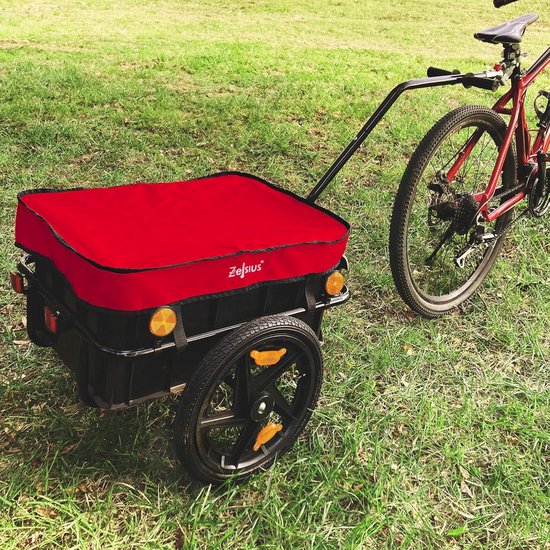 Fietskar Bagage - Fietsaanhanger - Aanhangwagen Fiets - Transport | bol