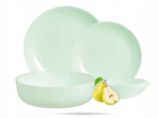 Luminarc Diwali Paradise Groen Servies 19-delig voor 6 personen | bol