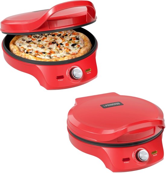 Princess Pizzamaker - Pizzaoven - Tafelgrill - Regelbare thermostaat ...