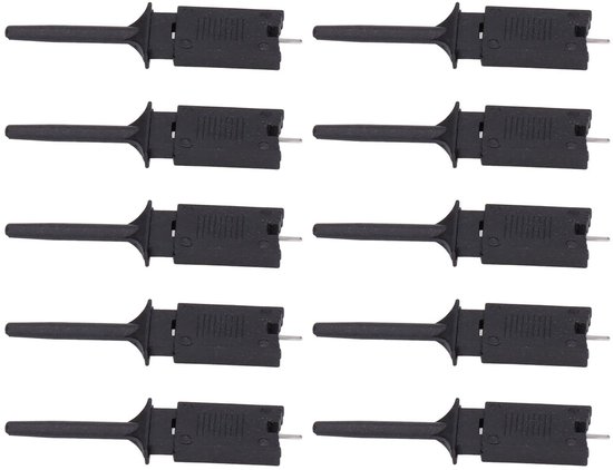 10 Stks Mini Grabber, Test Haak Clips SMD IC Mini Jumper Probe Test ...
