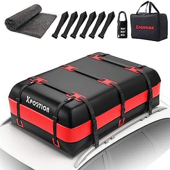 Waterdichte Dakkoffer 595L - 840D Dakkoffers voor Auto - Opvouwbare ...