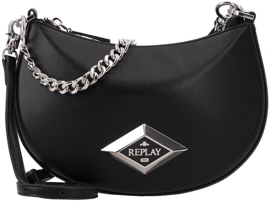 REPLAY schoudertas Crossbody Bag Black zwart | bol