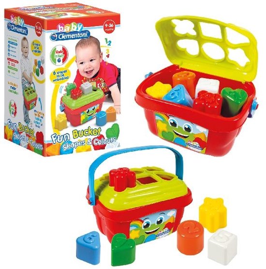 Baby Clementoni Shape Sorter - Vormenstoof met Cijfers en Kleuren ...