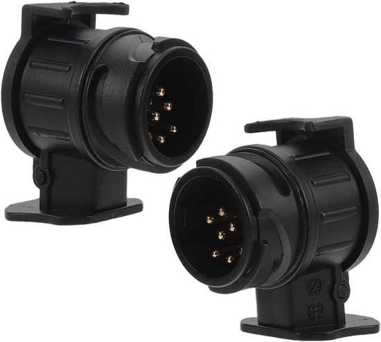 Aanhanger verloopstekker - 2 Stuks - Universele stekker - adapter ...
