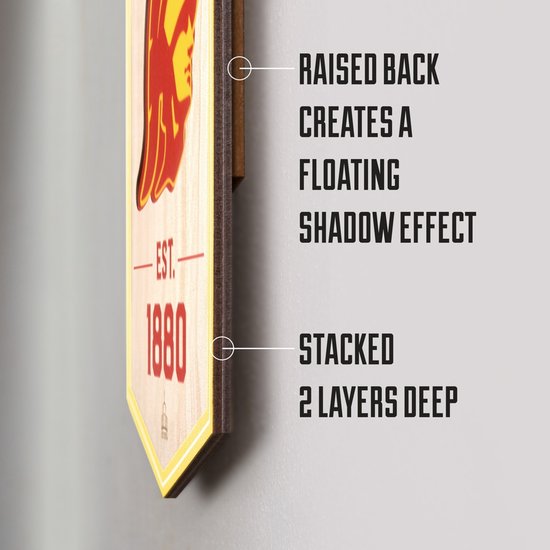 Tampa Bay Buccaneers 3D Stadium Banner 2023410 Rot/Weiß | bol