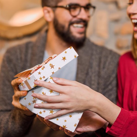 Tissue Paper - 120 Sheets Metallic Rose Gold - Gift Wrapping Paper voor ...