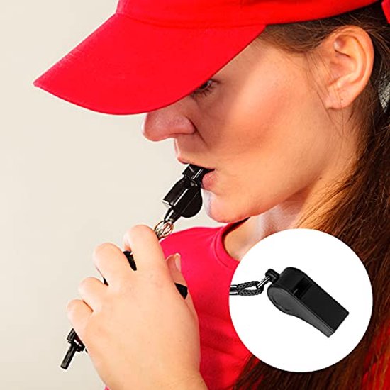2st Sport Fluitjes, Luid Geluid ABS Plastic Fluitje met Koord in ...