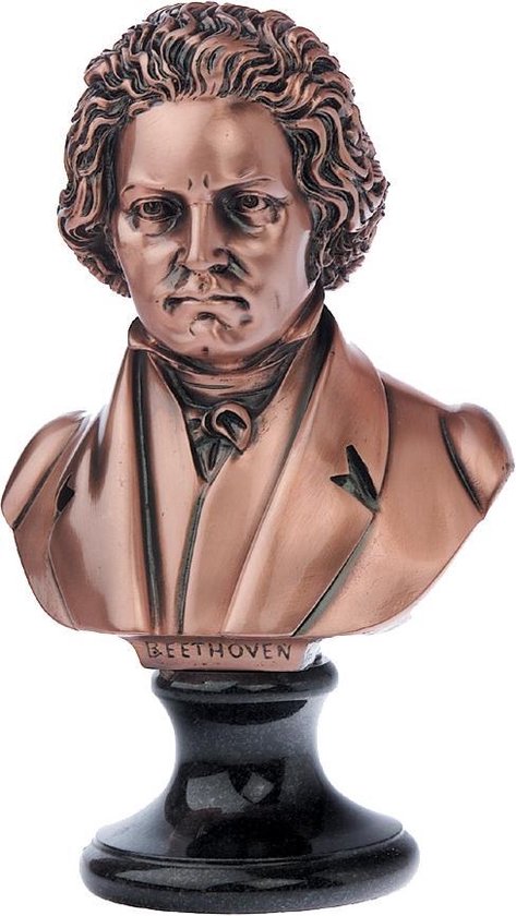 Bronzen Borstbeeld Ludwig van Beethoven 22 cm | bol