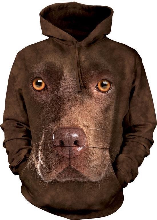 Hoodie Chocolate Lab Face | bol.com