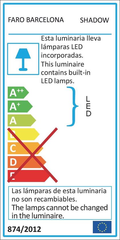 Faro SHADOW Grondverlichting voor buiten Zwart LED | bol
