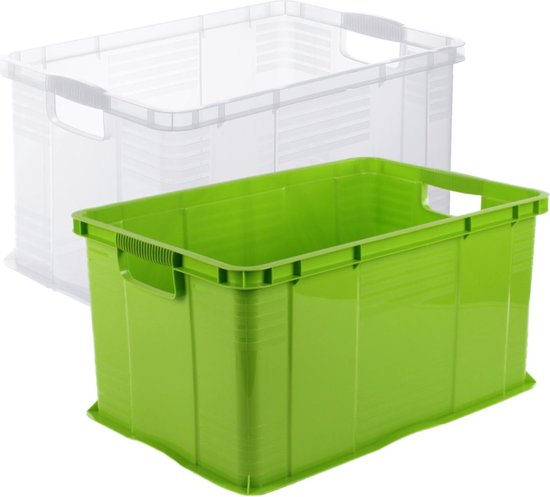 Rotho systeembox AGILO 55 liter / A3 transparant 55 L. | bol.com