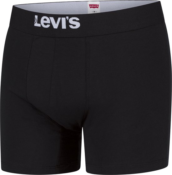 Levis Heren Boxershorts SOLID BASIC BOXER 5 Pack 1 Pack Zwart | bol