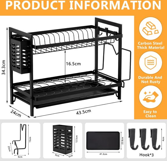 Luxe afdruiprek | bol