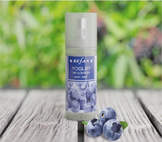 Refan natuurlijke Yoghurt & Vlierbes – Body Mist - antiallergisch ...