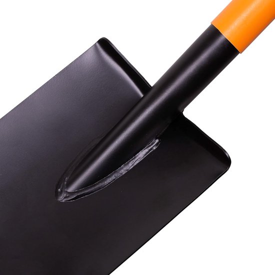 Mini-puntige spade van gehard staal, 75 cm, veldspade met metalen steel ...
