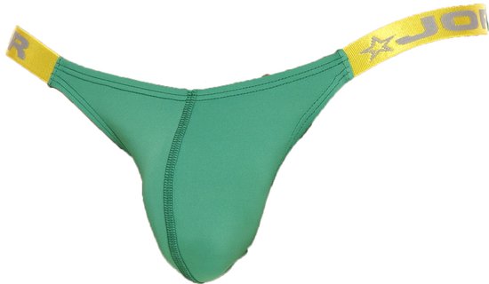 JOR Dante Thong Green - MAAT M - Heren Ondergoed - String voor Man ...