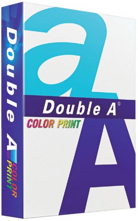 Kopieerpapier Double A Color Print A4 90gr wit 500 vel | 5 stuks | bol