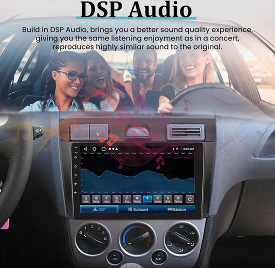 Android Autoradio voor Ford Fiesta Mk5 2002-2008 - Draadloze Apple ...