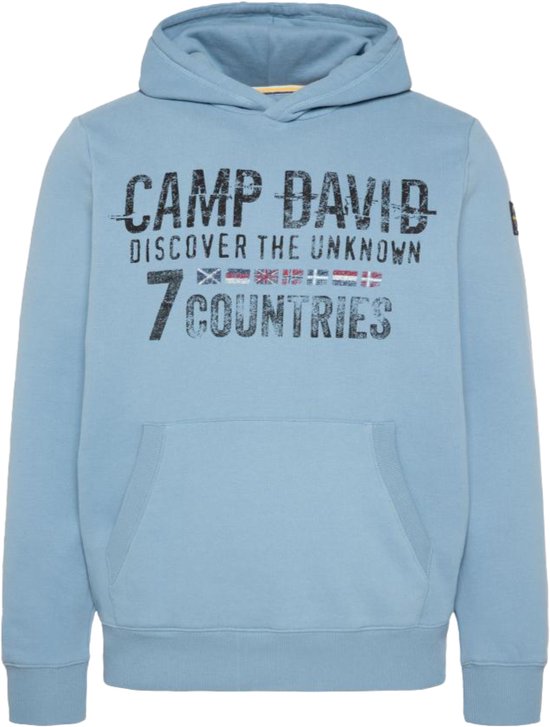 Wunderbar Camp David Hoodie Blau Fotos