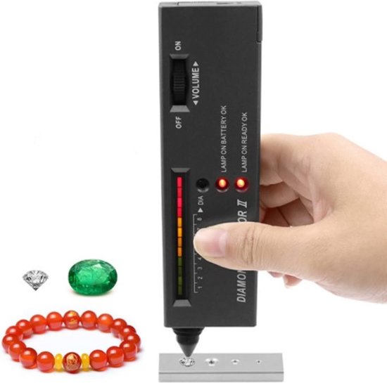 Diamant tester - Hoge nauwkeurigheid - Met LED - Draagbaar - Diamond ...