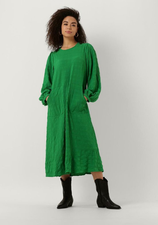 Lollys Laundry Lucas Dress Jurken Dames - Kleedje - Rok - Jurk - Groen ...
