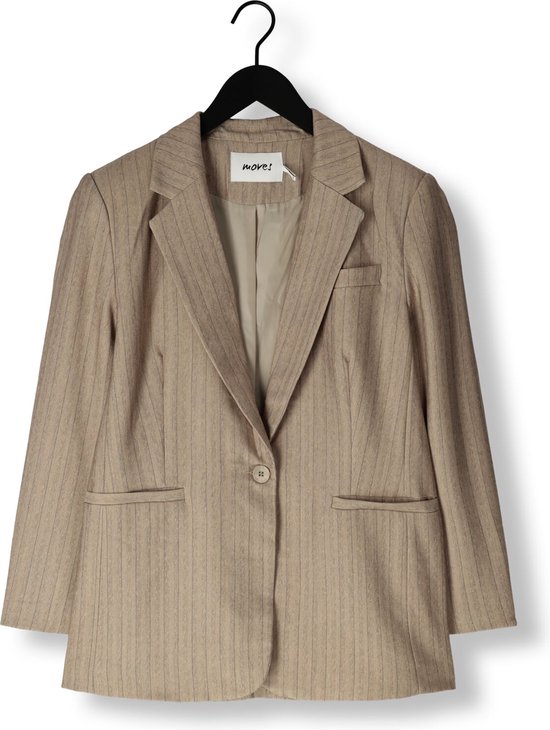 Moves Daizy Blazers Dames - Beige - Maat 40 | bol