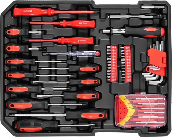 MSW gereedschapskoffer - 413 onderdelen | bol