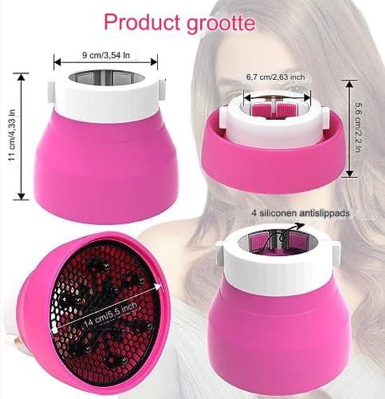 Diffuser opzetstuk - Diffuser fohn krullen - Diffuser fohn universa ...