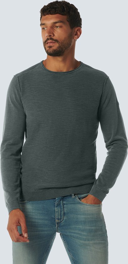 No Excess Mannen Pullover Beugel Donker Grijs XXL | bol