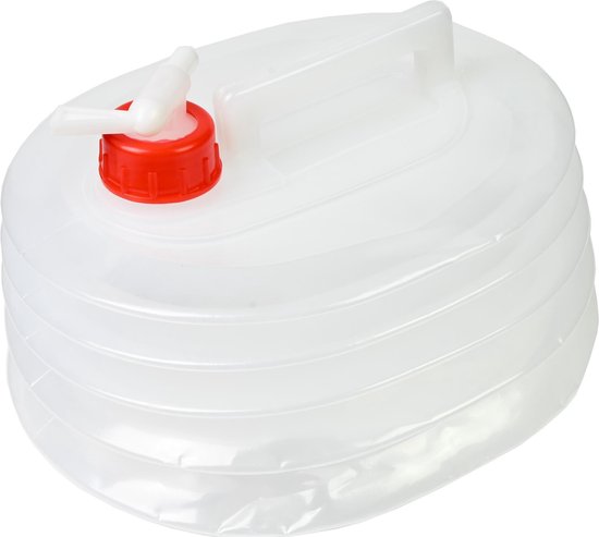 Benson Watercontainer met tapkraan - 5 liter - opvouwbaar - jerrycan | bol