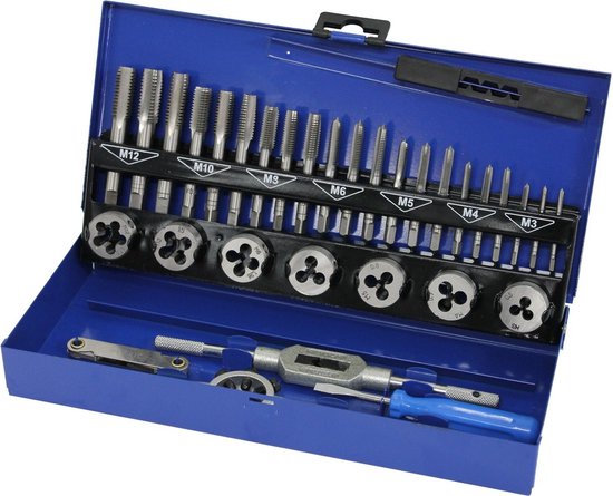 Tappenset Metrisch, 32 delig, Tap en Snijset, JMC | bol