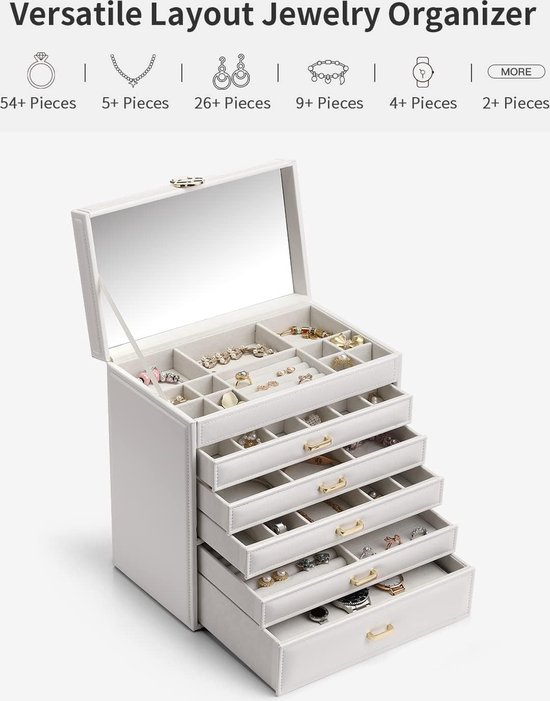 sieradenkistje , sieradendoosje / sieraden organizer | bol