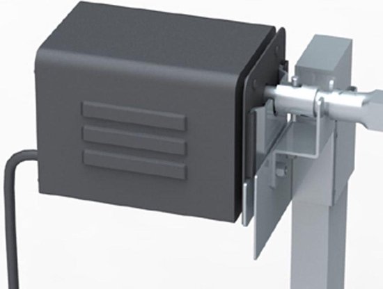 vidaXL Rotis BBQ Zilver - 129 x 55 x 100 cm - RVS spit - Hoogte ...