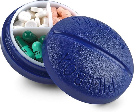 Pillendispenser, medicijndoos - medicijnorganizer | bol