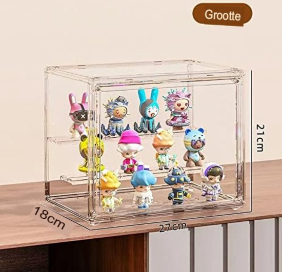Vitrinekastje - Vitrine Box - 27 x 18 x 21 CM | bol
