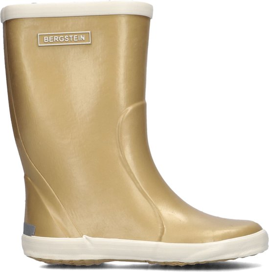 Bergstein Rainboot Glam - Regenlaarzen - Unisex Junior - Gold - Maat 22 ...